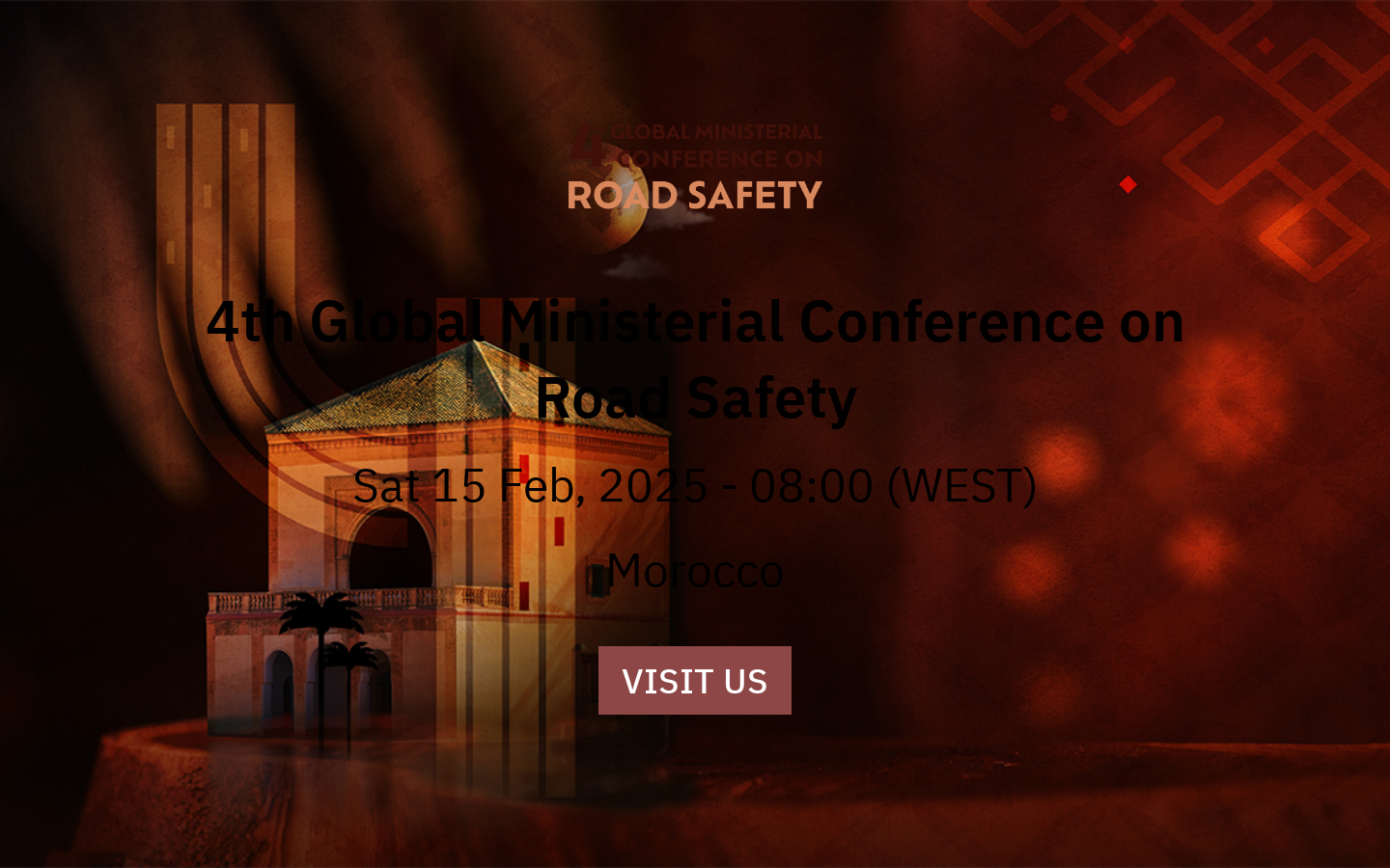 ROAD SAFETY MOROCCO 4th Global Ministerial Conference on Road Safety